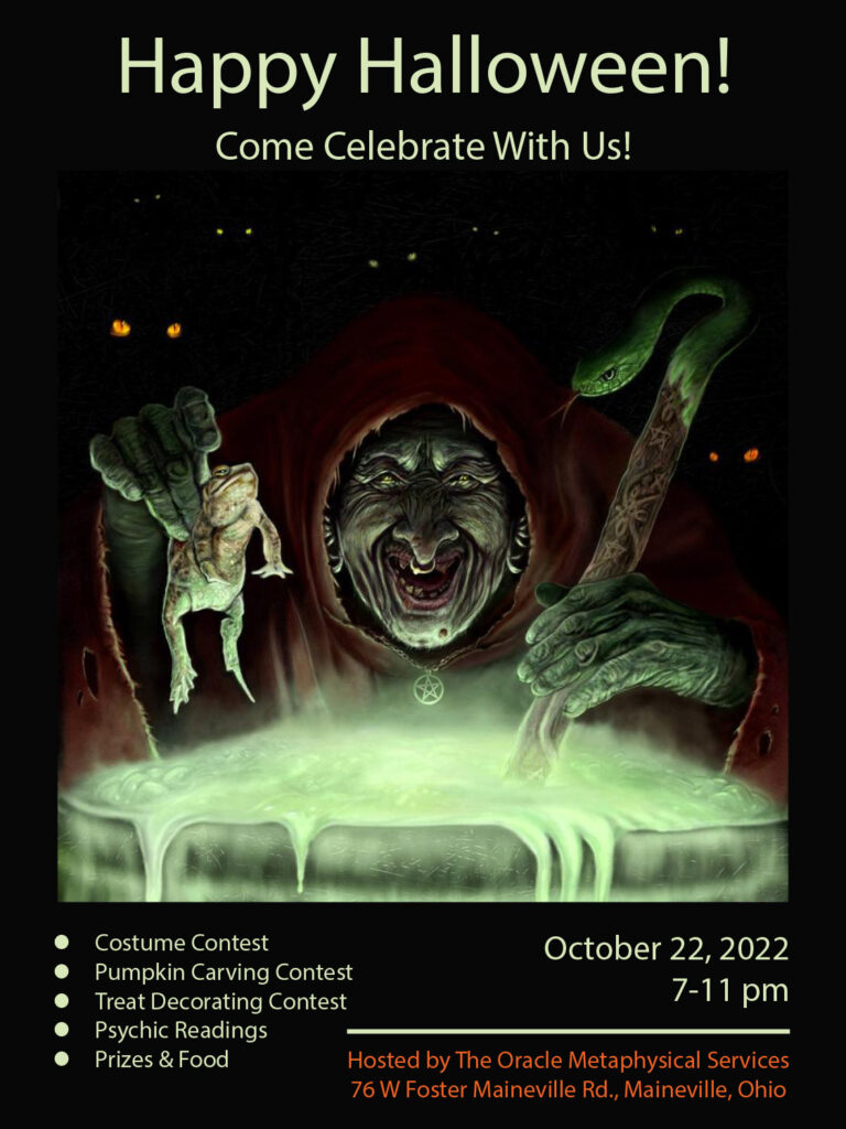Oracle Halloween Party - The Oracle Metaphysical Services